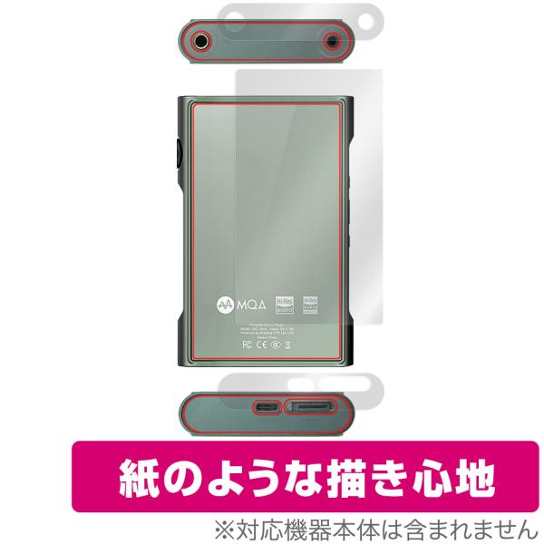 シャンリン「SHANLING M3 Ultra」に対応した紙のような触り心地の背面・上面・底面用保護シート！紙のような質感タイプ OverLay Paper(オーバーレイ ペーパー)！触り心地は、ざらざらとした紙のような質感が特徴です。背面...