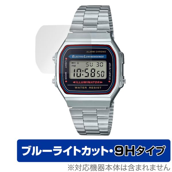カシオ「CASIO Collection STANDARD A168WA」に対応した目にやさしい液晶保護シート！ブルーライトカットタイプの OverLay Eye Protector(オーバーレイ アイ プロテクター)！液晶画面から放出され...