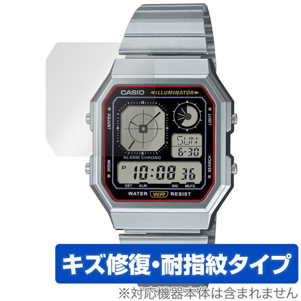 カシオ「CASIO CLASSIC CASIO A130WE シリーズ」に対応したシート表面の擦り傷を修復する液晶保護シート！キズ修復＆耐指紋タイプ OverLay Magic(オーバーレイ マジック)！液晶画面の汚れやキズ付き、ホコリから...