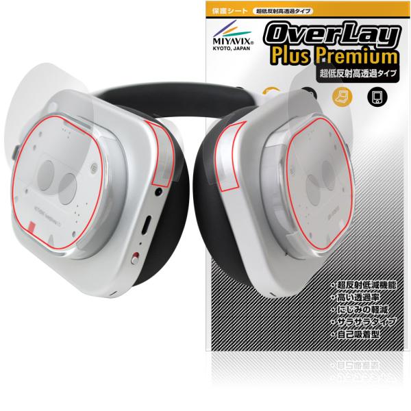 ナッシング「Nothing Headphone (1)」に対応した強力に映り込み抑える液晶保護シート！超ハイスペック低反射タイプ OverLay Plus Premium(オーバーレイ プラス プレミアム)！優れた反射防止機能を持つ、映り込...