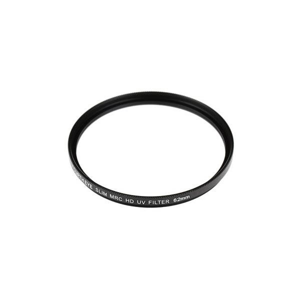 ・レンズをキズや紫外線(UV)からガードするデジタル用MC(反射防止コート)のレンズフィルターです。・撥水コート＆防汚コートで水滴や汚れが付きにくく付いても拭き取りやすい。・黒い薄枠設計でワイドレンズでもケラレにくい構造になっています。・ガ...