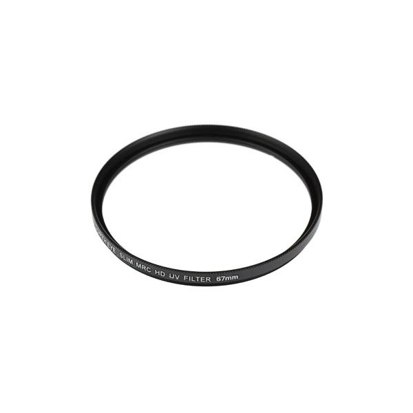 ・レンズをキズや紫外線(UV)からガードするデジタル用MC(反射防止コート)のレンズフィルターです。・撥水コート＆防汚コートで水滴や汚れが付きにくく付いても拭き取りやすい。・黒い薄枠設計でワイドレンズでもケラレにくい構造になっています。・ガ...