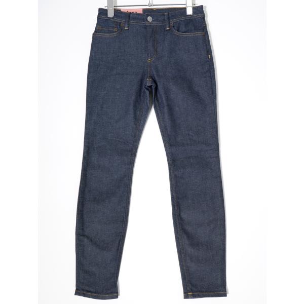 【ブランド】Acne Studiosアクネ ストゥディオズ【アイテム】Climb Indigoクロップドスキニ− デニムパンツ【サイズ】サイズ[24] ウエスト約64cm/ヒップ約82cm/股上約22cm/股下約66cm/わたり幅約21cm...