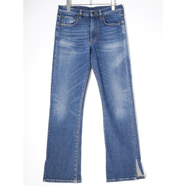 【ブランド】6397【アイテム】AP STUDIO（アパルトモンL'Appartement）購入2018SS SPLIT JEANデニム【サイズ】サイズ[25] ウエスト約68cm/ヒップ約86cm/股上約25cm/股下約71cm/わたり幅...