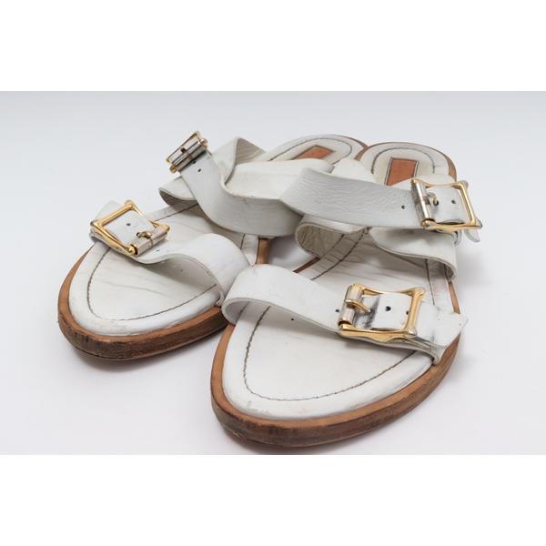 【ブランド】Rupert Sandersonルパートサンダーソン【アイテム】L'Appartementアパルトモン購入FLAT Backle SANDALゴールドバックルフラットサンダル【サイズ】サイズ[37] ソール長さ約25.5cm（つ...