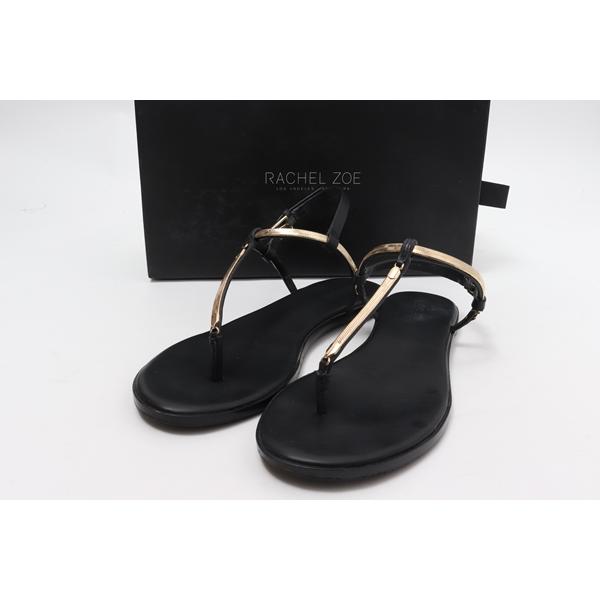 【ブランド】Zoe Rachelレイチェルゾー【アイテム】チェーンフラットサンダル【サイズ】サイズ[8] ソール長さ約26cm（つま先〜踵まで）/高さ約8cm（踵〜最長部）/ソール幅約9.5cm（最長部）/ヒール高さ約1.5cm/前ソール部...