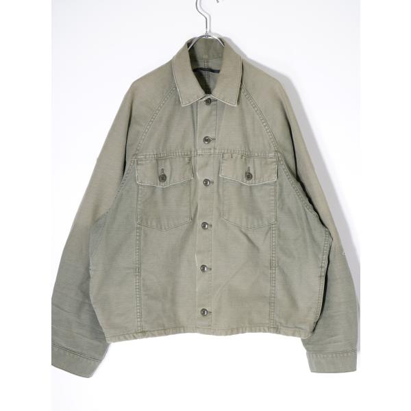 【ブランド】AP STUDIO(アパルトモンL'Appartement)【アイテム】2017SS Over sized Military JKオーバーサイズドミリタリージャケット【サイズ】サイズ[フリー] 身幅約65cm/着丈約62cm/裄...