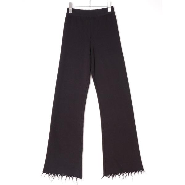 【ブランド】THE OPEN PRODUCTザ オープン プロダクト【アイテム】AP STUDIO（アパルトモンL'Appartement)購入2021AWダメージニット パンツ【サイズ】サイズ[フリー] ウエスト約56cm〜74cm程度/...