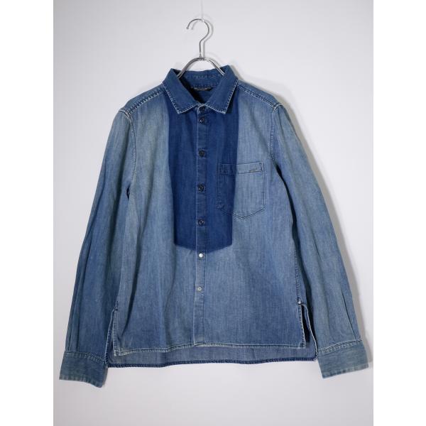 【ブランド】DIESELディーゼル【アイテム】レディースDE-DAFNE デニムシャツ【サイズ】サイズ[S] 肩幅約40cm/身幅約51cm/着丈約64cm/袖丈約60cm【カラー】ブルー【素材】コットン100％【状態】B:やや傷や汚れあり...