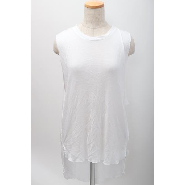 【ブランド】ドゥーズィエムクラスDeuxieme Classe【アイテム】2017SSバックロングBack Long Tシャツ【サイズ】サイズ[フリー] 肩幅約34cm/身幅約48cm/着丈後約76cm【カラー】白【素材】テンセル100％【...