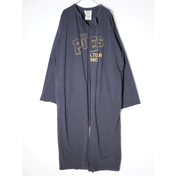 【ブランド】AP STUDIO(アパルトモンL'Appartement)【アイテム】2021SS THE PIKES Tシャツ ガウン【サイズ】サイズ[フリー] 肩幅約58cm/身幅約60cm/着丈約124cm/袖丈約57cm【カラー】グレ...