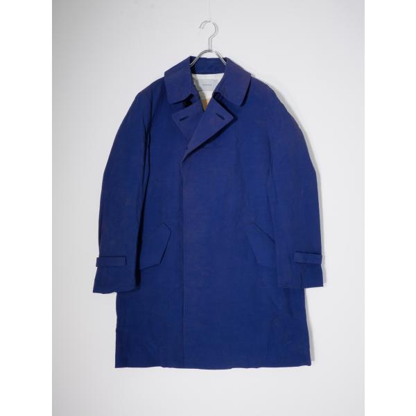 【ブランド】MINOTAURミノトール【アイテム】Wrinkles Trench Coat ナイロントレンチコート【サイズ】サイズ[M] 肩幅約46cm/身幅約55cm/着丈約90cm/袖丈約62cm【カラー】ネイビー【素材】ナイロン100...