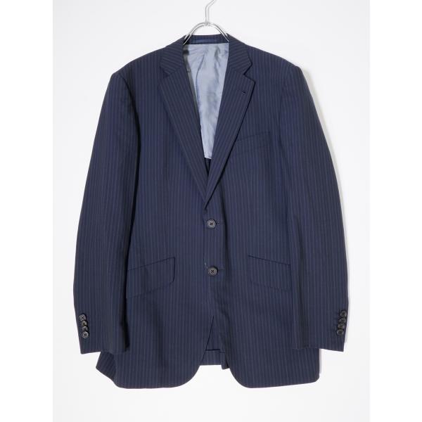 【ブランド】PAUL SMITH LONDONポールスミス ロンドン【アイテム】イタリア製生地FRATELLI TALLIA DI DELFINO社製SUPER130'sウール3Bジャケット【サイズ】サイズ[M] 肩幅約44cm/身幅約47...