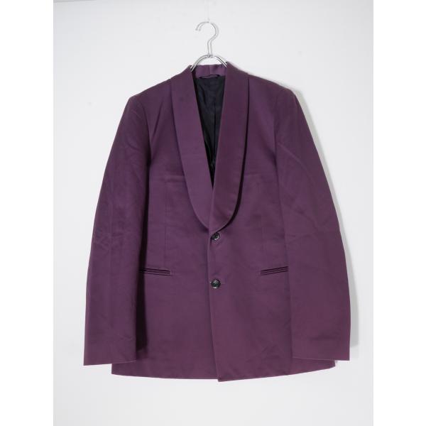 【ブランド】Paul Smithポールスミス【アイテム】メインライン SATIN SHAWL COLLAR JACKET サテンショールカラータキシードジャケット 【サイズ】サイズ[L] 肩幅約42cm/身幅約49cm/着丈約71cm/袖丈...