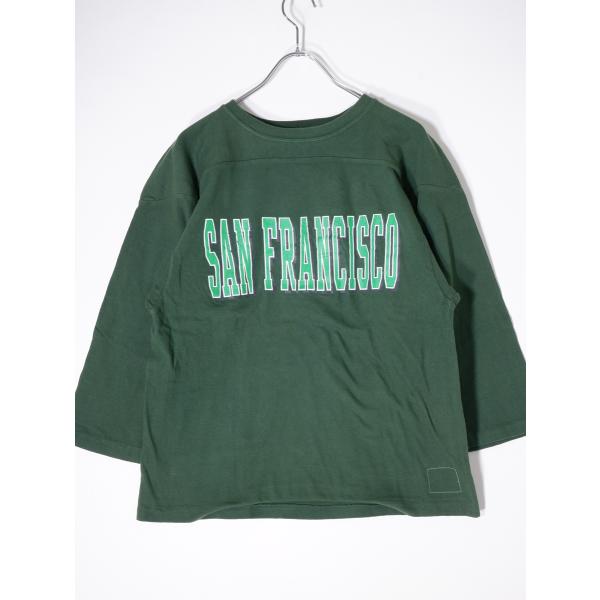【ブランド】ジャクソンマティスJACKSON MATISSE【アイテム】2021AW SANFRANCISCOフットボールTシャツ新品【サイズ】サイズ[S] 肩幅約57cm、身幅約49cm、着丈約58cm、袖丈約38cm(同ボディ同サイズの...