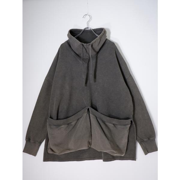 【ブランド】T/SEHNEティーセーヌ【アイテム】2023AW FOLD-UP-POCKET TERRY SWEATSHIRTフォールドアップポケット スウェットシャツ新品【サイズ】サイズ[46] 肩幅約71cm/身幅約72cm/着丈約77...