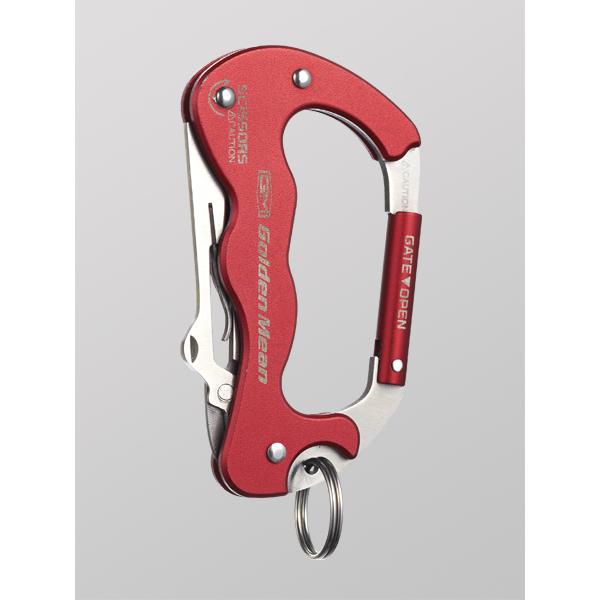 ●商品情報・切れ味抜群のステンレス製シザースを携帯に便利なカラビナにコンパクト収納。・GMカラビナシザースは、コンパクトなサイズと使いやすさを兼ね備えたカラビナ型収納式シザースです。・PEライン対応のシザースには、ドイツ製4116Krupp...