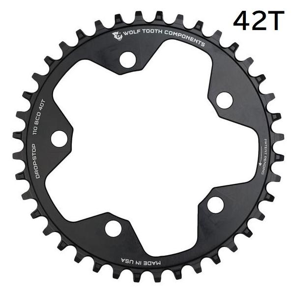 ■商品紹介110BCDクランク用ワイド/ナロー。ロード/シクロクロス/グラベル/5アームクランクのパワーメーターを搭載したマウンテンバイク/大型50tリングを使用したフルオンロードアプリケーションまで様々な用途まで拡張されています。Wolf...