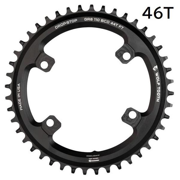 ■商品紹介ShimanoGRXクランク用ワイド/ナロー。Wolf Toothの特許取得済みチェーンリング。Shimano CX/ロード/グラベルドライブトレイン用に最適化されています。歯のワイド側がドライブ側で最大の接触を持ち、負荷を分散し...