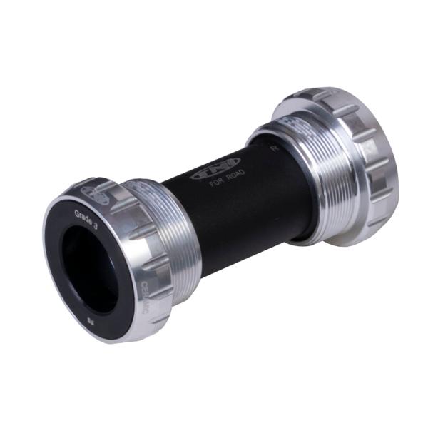 ■商品説明・JIS(68mm)・シマノホローテックIIクランク用・カラー：シルバー・グレード3 セラミックボール使用。(実用範囲の中で最高級ランクが、グレード3。回転が異なります。)