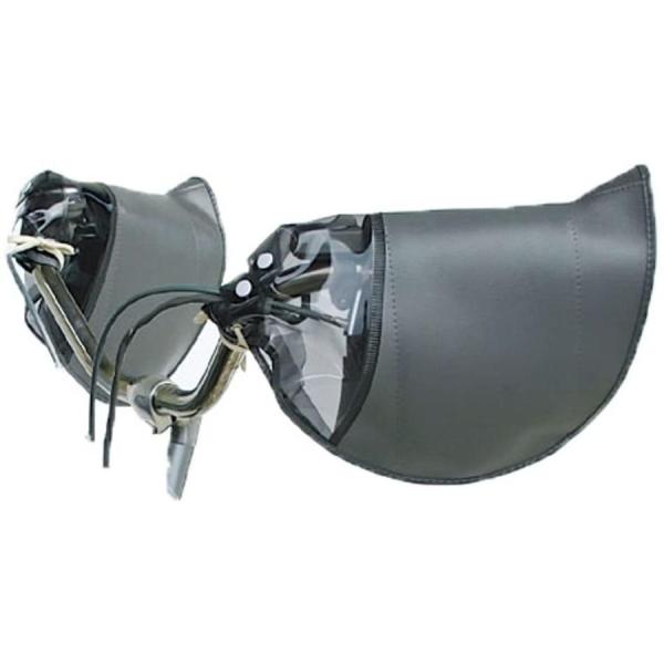 ■商品紹介・変速機に対応した透明窓付きハンドルカバー・電動アシスト自転車のスイッチパネルや変速機の部分が見やすい大きな透明窓と広い操作スペース・パネルスイッチの下にかけるゴム付きでズレを防止・あたたかく、保温力の高いボアを内装■商品情報・素...