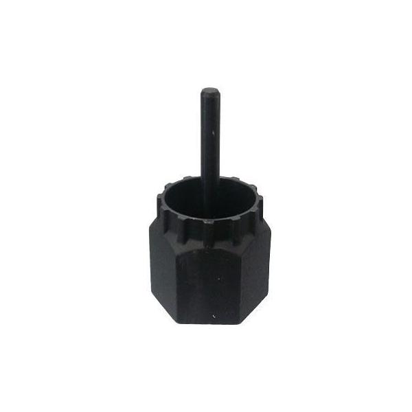 ■商品説明カセットスポロケットのカセットを固定しているロックリングを回す工具です。XTR、XTのディスクブレーキのローター（SM-RT96/RT77)の取り付け用リングを回す工具です。シマノのカセット式スプロケットの着脱に使用します。この他...