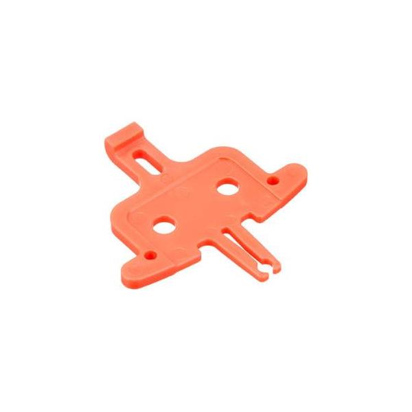 ・シマノ油圧ディスクブレーキにはパッドスペーサー・輪行のお供に奥まで差し込めば抜けることもないので安心です。