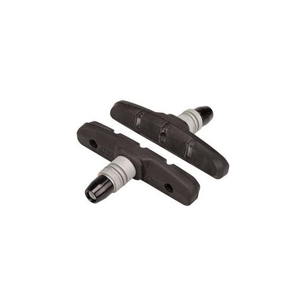 ■商品情報・Vブレーキ用シューセット（ペア）・特性：サイドウォールマシンドリムに対してのみウェット時の制動力が高く、DIN規格を満たすことが可能。　音鳴りが発生しにくい。リムの消耗が少なく、フェードが発生しにくい。・長さ：70mm・推奨リム...