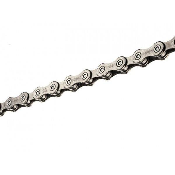 ・Dyna-Sys 10スピードに最新の特別表面処理を施したチェーンです。・ディレクショナルチェーンで変速性能がさらに進化・スタンダードピン・超低摩擦表面処理SIL-TECを採用・対応スピード：10段・表面処理：PTFE 特殊メッキ・リンク...