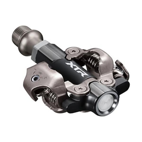 ・クロスカントリー/シクロクロス用XTRデュアルサイドSPDペダル・安定性と泥抜け性を高めるための丸みを帯びたコンタクトエリア・安定したペダリングを実現する低いプラットフォーム・優れた重量バランスを追求した、スリムなペダル軸（長さ2タイプ）...