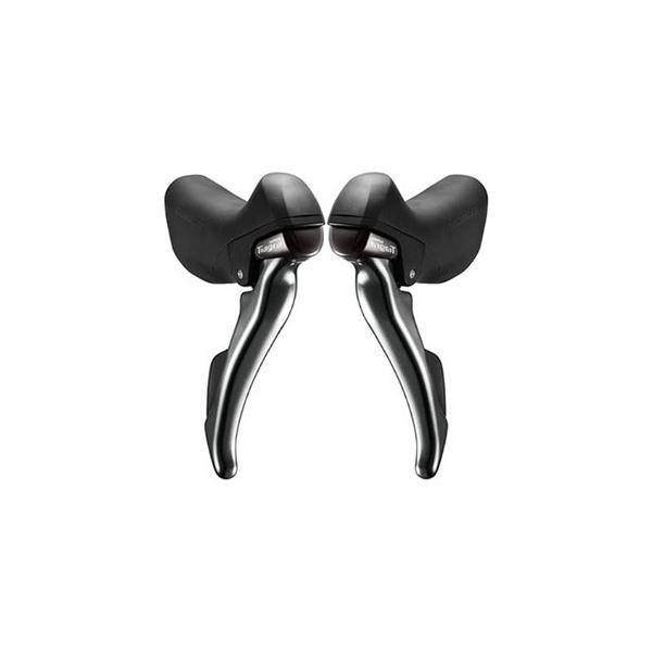 ■商品情報・ROADコンポ「TIAGRA」グレードのSTIレバー。・フードポジションからも操作し易いブラケット形状を採用したエルゴノミックデザイン。・クリーンな内蔵ケーブル取り回し。・付属：ケーブル（アウター＆インナー）※新ケーブルピッチ採...