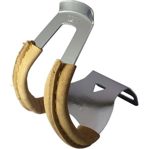 ■商品紹介・通常のトゥクリップと違い、ストラップなしで使用します。・通常のハーフクリップに比べ、靴の入る厚みを深くとっていますので窮屈さが軽減されます。・スニーカーなど一般的な靴で使用するのに最適。■商品情報・素材 : スチール（鋼鉄）・加...