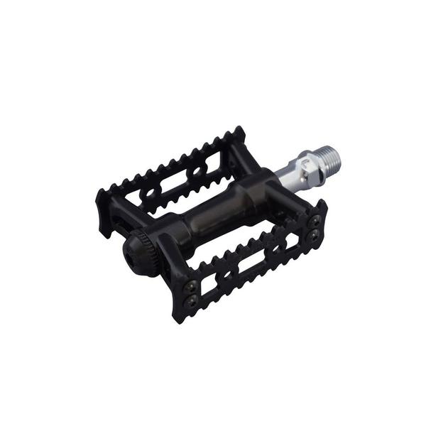 ・従来のカップ＆コーンからメンテナンスフリーで回転性能のよいトリプルシールドベアリングを採用。驚異のなめらかさを誇ります。・コンパクトで両面フラットの踏み面と、なめらかで回転抵抗の少ないベアリングは、疲労を軽減しペダリング効率を高め、ツーリ...