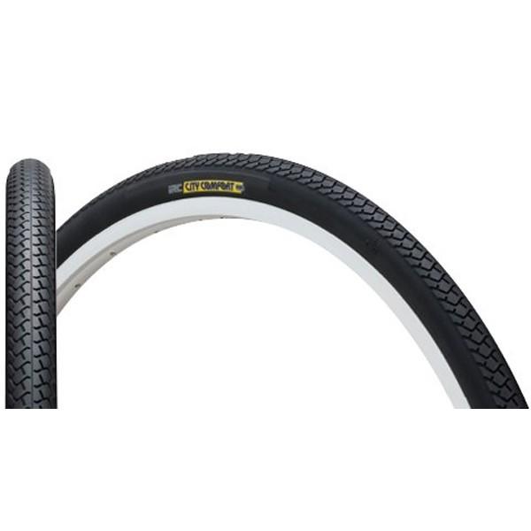 ■商品紹介コストパフォーマンスに優れたシティサイクル用タチ巻きがモデルチェンジしました。屈曲性、耐摩耗に優れた新開発のコンパウンドを採用し、83型と比較して耐摩耗性が10%アップ。タイヤの交換時期がわかりやすいようにスリップサインを採用。同...