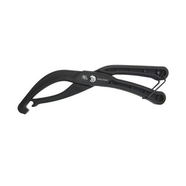 ■商品情報クリンチャー(W/O)タイヤの最後がとてもはめにくい時に使用します。タイヤを挟んで、テコの原理を使って画像のように簡単に装着できます。・カラー：ブラック