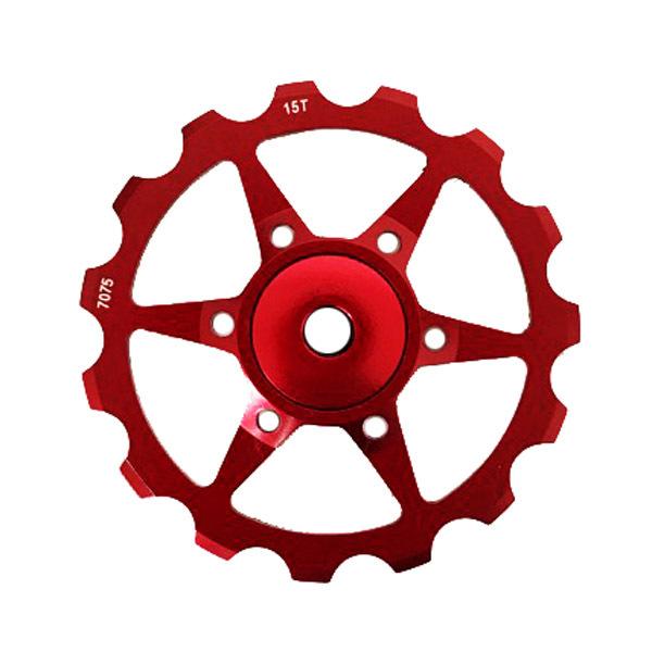 台湾ブランドの協力のもと、オリジナル規格のビッグプーリーキットを作成欧米ブランドで定着しつつある上下ともに15Tプーリーの採用やセラミックベアリング(NBK社製)を標準化し、スムーズな回転性能をアップ。そしてプーリーの回転数を下げることによ...