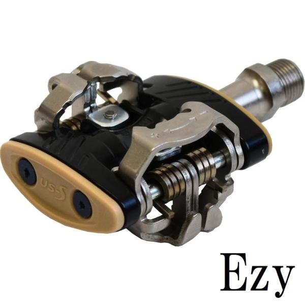 ■紹介紹介・従来の固定力を保持したまま、ステップアウトに要する力を約半分にした新機構「分割型ビンディングシステム」を採用・ツーリングやグラベルライドに最適な2つ穴クリート両面ビンディングペダル・2種類のゲージが付属！好みでアウター有り・無し...