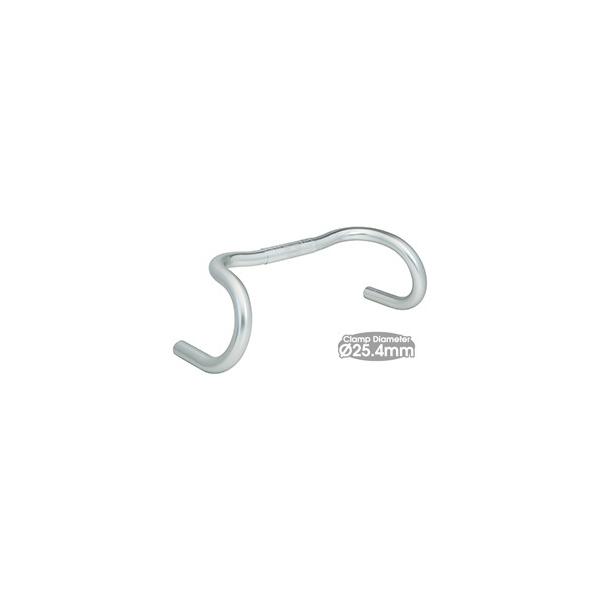 ■商品説明ショルダー部に手を添えやすいように、ショルダー部が手前にベンドしたランドナーバー。・ギドネットブレーキレバーとの組み合わせも最適な、ツーリングバイクの定番です。・材質：アルミ合金・クランプ径：25.4mm・バー径：23.8mm・ド...