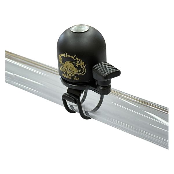 ■商品情報・スポーツバイク用「雷神ベル」が登場！・所有感を満たすベル！・高品質の大きな音で、自転車に乗るあなたに大きな安全を！・音響体：真鍮製・取付適応径：Φ22.2/Φ25.4/Φ31.8mm・生産国：日本※商品画像はイメージです。