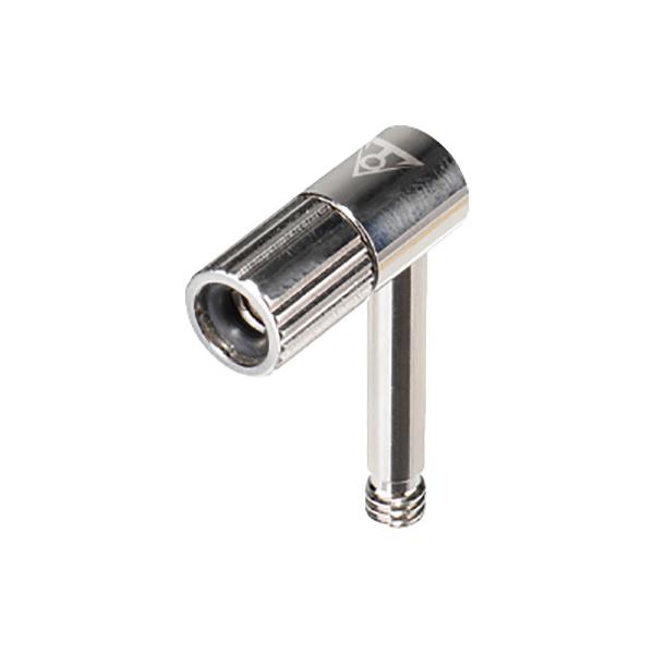 ■商品情報・チェックバルブを内蔵し、口金接続前後のエアーロスを防ぎます。・真鍮ヘッド・プレッシャーライト口金・チェックバルブ付・仏式バルブ口金対応・L39 x W11 x H23mm・16g(カタログ値)・シルバー※商品画像はイメージです。