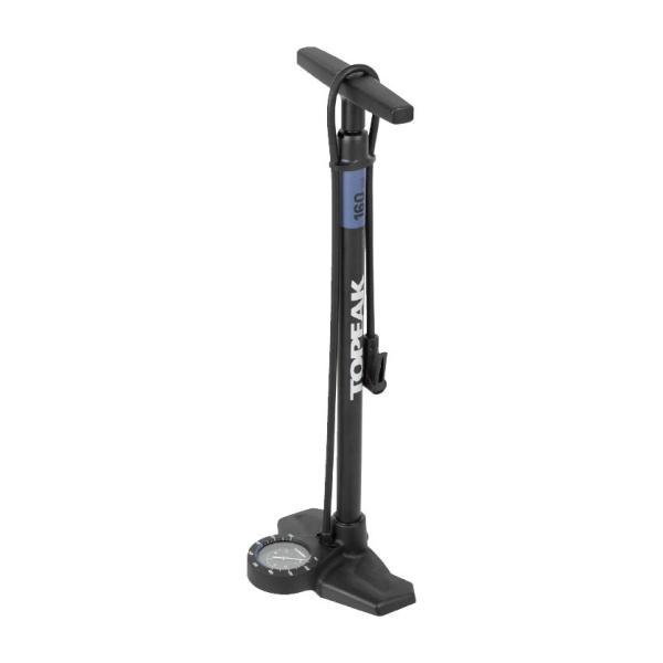 ■商品紹介・仏式と米式に対応するスマートヘッド・ベースマウントの最大 160psi まで測れる 3.5" 大型ダイヤル ゲージ付　(英式バルブの空気圧測定はできません。)・最大 160psiまで充填可能・1ストロークの空気量 : 310cc...