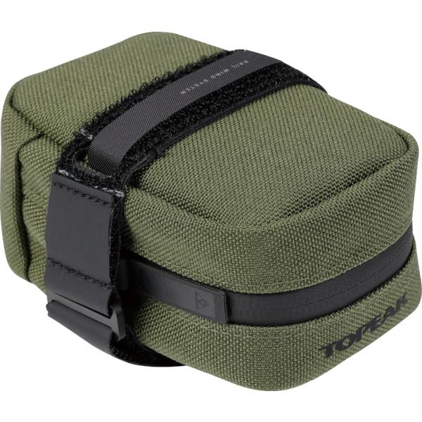 ■商品紹介・ベルクロストラップでサドルレールに取り付けるミニマルなサドルバッグ。・レールウイング着脱システムにより、サドルレールにしっかりと固定できるうえ、サドルバッグ下部には CO2 カートリッジなどのアイテムが保持できるよう設計されてい...