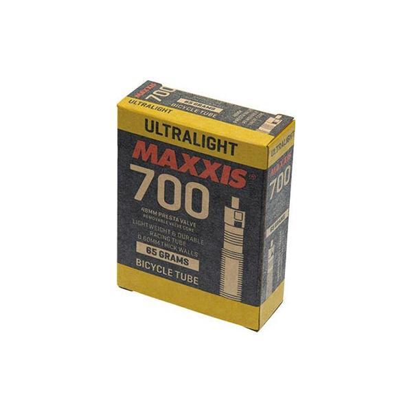 ■商品情報・上質なブチルを使用した空気の抜けが少ない、厚さ0.6mm の軽量ブチルチューブ。・サイズ：700 x 23〜32C ・ETRTO：23/32-622・重量：80g・厚さ：0.6mm※商品画像はイメージです。※チューブは1本での販...