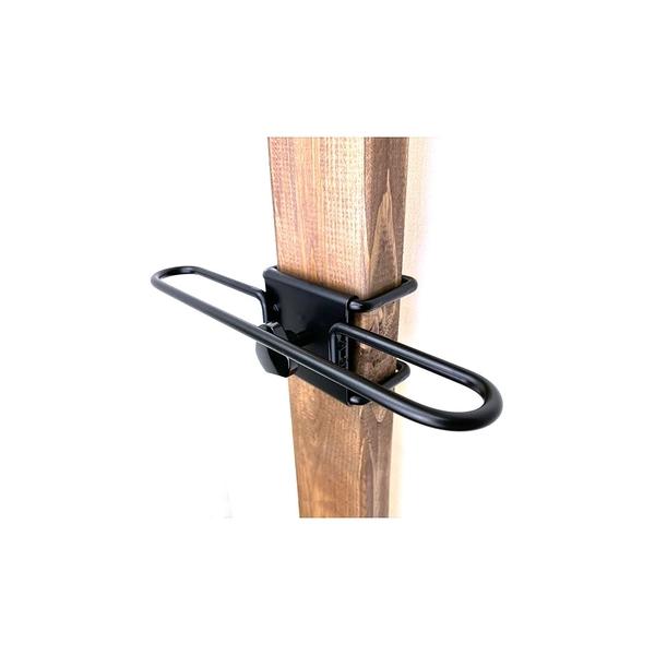 ■商品情報・工具不要！取付かんたん！高さ調整らくらく！ガッチリ固定！・肩ひも部分を掛けるタイプなので、掛けた状態で荷物を取り出しやすく、リュックを傷めにくいです。・使用荷重(kg)：20≪使用方法≫荷重が掛かると、コ型金具が食い込み緩みが出...