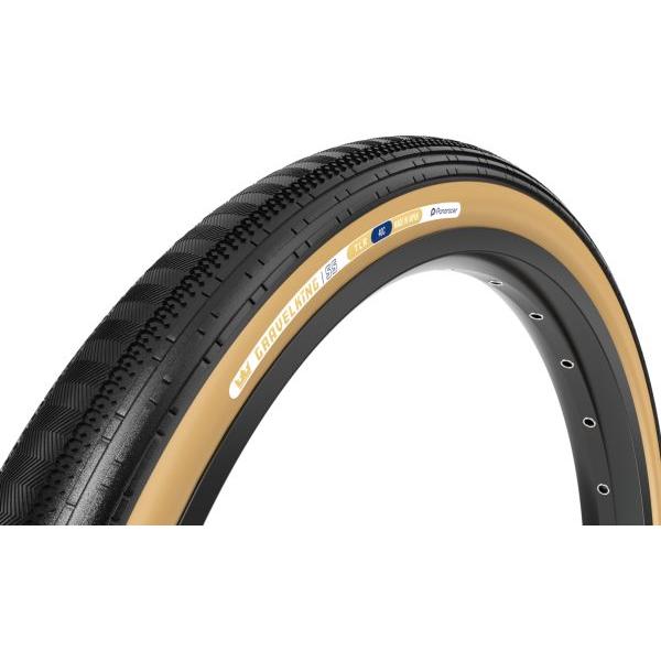 ■商品情報・対応路面：オンロード〜ライトグラベル〜ラフグラベル (オンロード:グラベル＝50:50)・『GRAVELKING SS』はオンロードでの走りの軽さとグラベルでの走破性、どちらも兼ね備えたハイブリッドグラベルタイヤです。・センター...