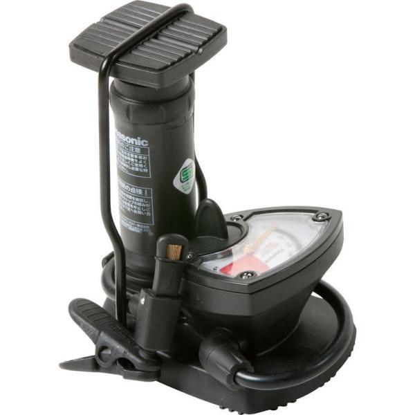 ■商品説明浮き輪などにも使える、足踏みタイプの便利な多目的ポンプ。・注入空気圧上限:500kPa(5kgf/cm2)・空気圧ゲージ（最大圧上限を示すレッドゾーン表示あり）・自転車対応バルブ形式:英式(クリップ式)、米式(口金)、仏式(付属ア...