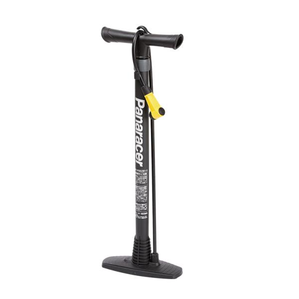 ■商品説明・差し込むだけでロックするワンタッチ口金採用の英式バルブ専用フロアポンプ。・バルブへの取り付けが簡単。女性でも楽に使用できます。・ボール、浮き輪用アダプターが付属。・SG（製品安全協会）認定商品・空気圧上限：約500kPa・対応バ...