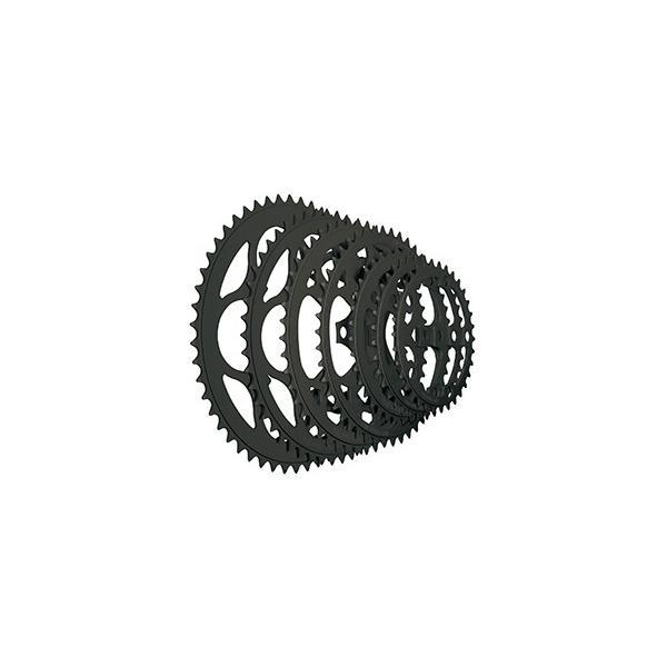 ノーマルのギア比では、ピッタリこないという方にチェーンリングの交換は有効な手段です。4アームのMTBから、ロードバイクのノーマルクランク用、コンパクトドライブ用まで幅広く揃えました。クランクはそのままで、ワイドなギア比の変更に対応できます。...