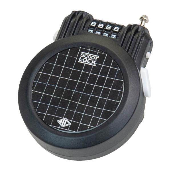 ■商品説明・UK 発のロック「SCOOT LOCK」に、ADEPT のステッカーデザインを採用したスペシャル コラボレーションアイテムが新登場！・フレームやシートポストなどに取り付けるハンズフリーなダイヤル式リールロック。ユニークでインパク...