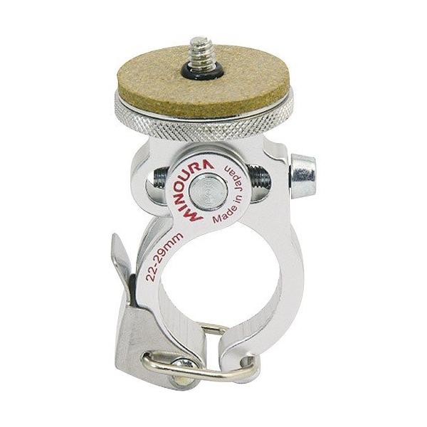 今回新開発したクイッククランプは工具なしで簡単に取り付け・取り外し可能。必要なときにだけ素早く脱着することができるようになります。デジタルカメラやビデオカメラなどを簡単にハンドルバーやステムに取り付けることができるホルダです。カメラを下から...